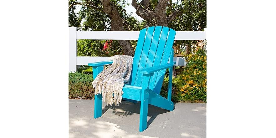 Shine Company Mid-Century Modern Adirondack Chair