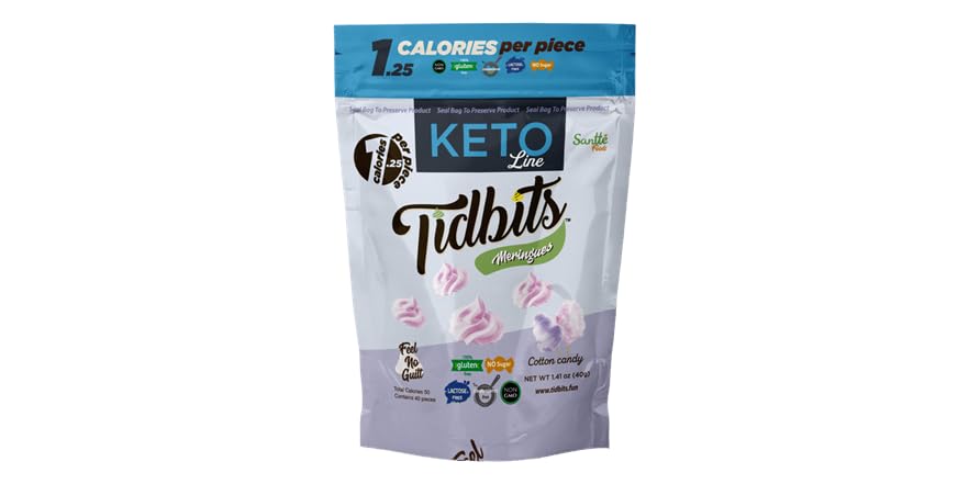 TidBits Keto Meringues 6-Pack, Your Choice