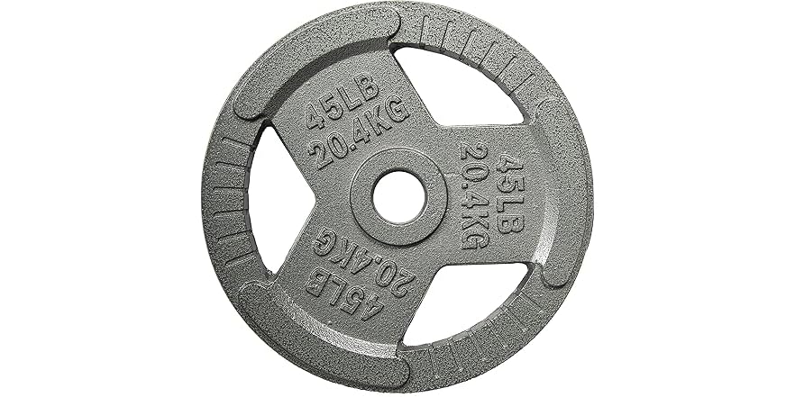 Fitvids Cast Iron Plate Weight 45LB Single