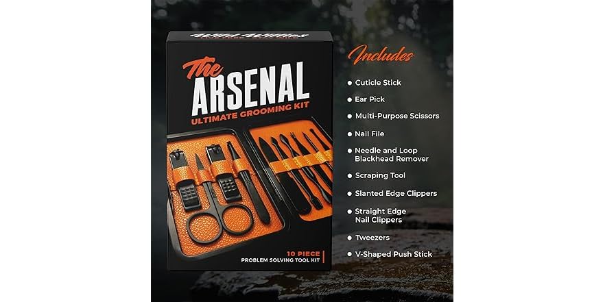 Ultimate Men's Grooming Kit 10pc set