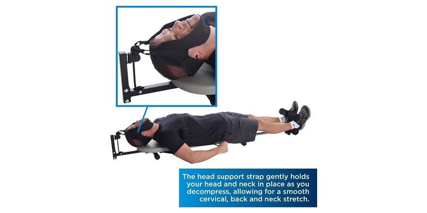 Stamina Back Stretch Bench w/ Cervical Traction