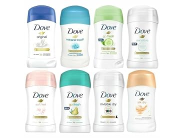 (10 Pack) Dove Anti Perspirant Deodorant Roll on Stick Mix