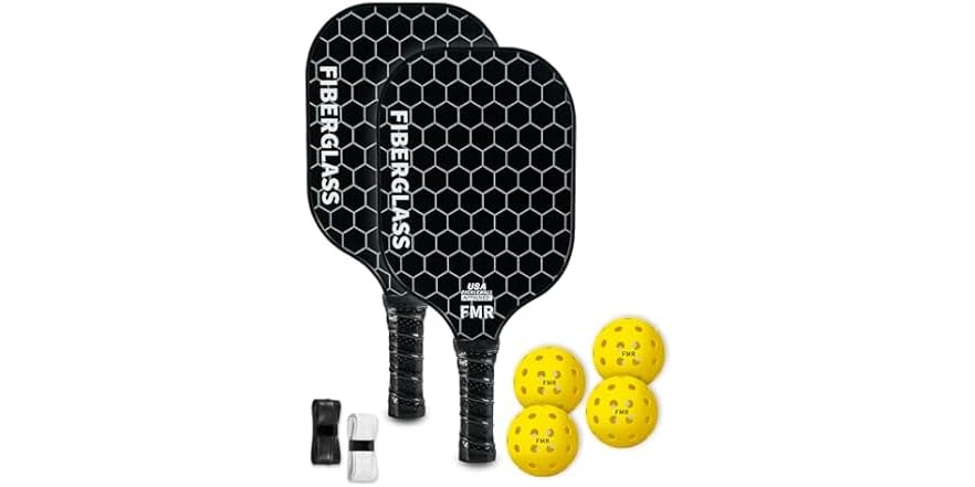 (Set of 2) Pickleball Paddles USAPA Approved