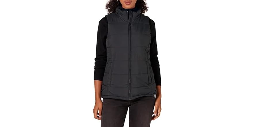 Amazon Essentials Women Mid-weight Puffer Vest
