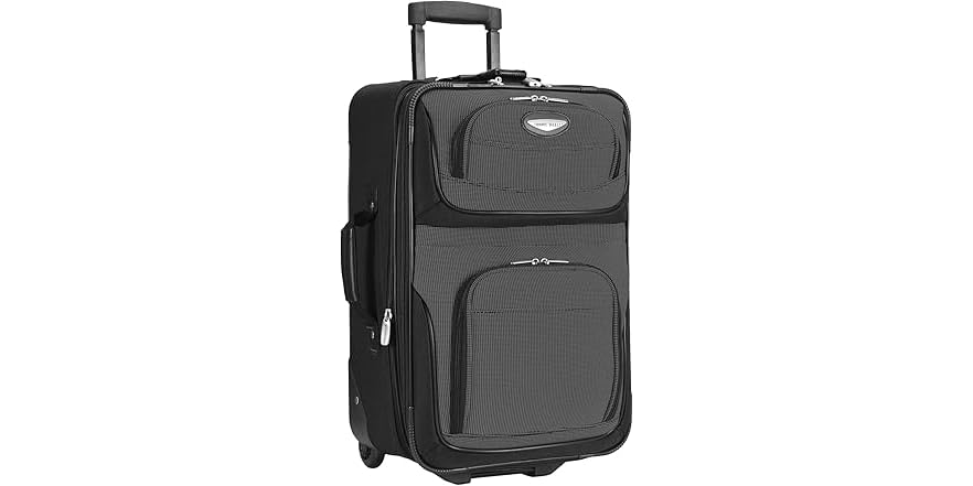 Travel Select Amsterdam Expandable Rolling Upright Luggage 2-Piece Set