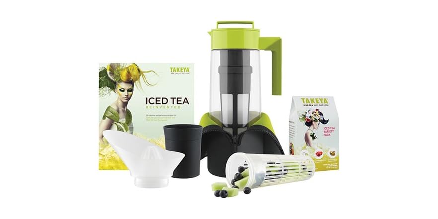 Takeya 2 QT Deluxe Iced Tea System w/Fruit Infuser