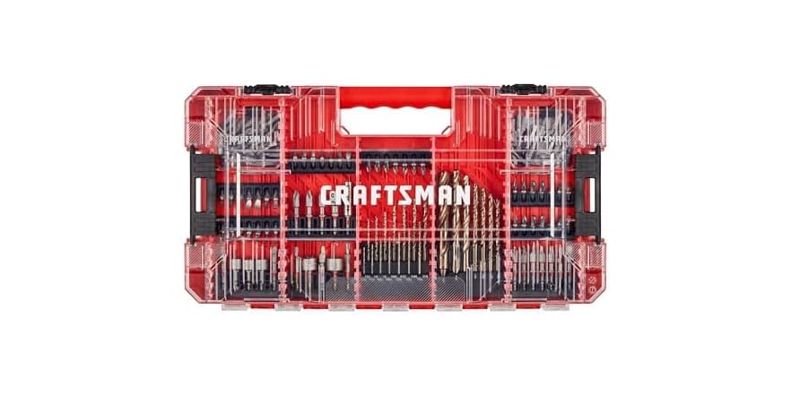 CRAFTSMAN 140-piece impact drill/driver bit set