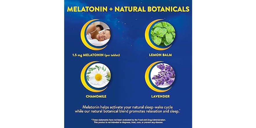 Midnite MDI-35030 4 Pack Back To Sleep, Melatonin 4 Pack