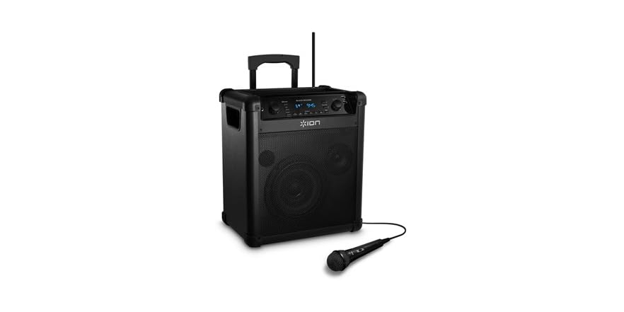 ION Block Rocker Bluetooth Portable Speaker System