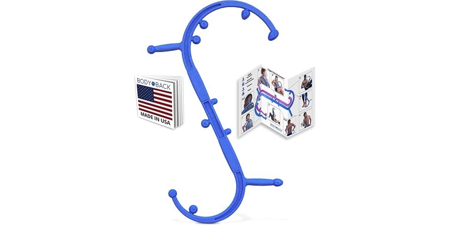 Body Back Buddy Elite – USA Made – Trigger Point Massage Tool