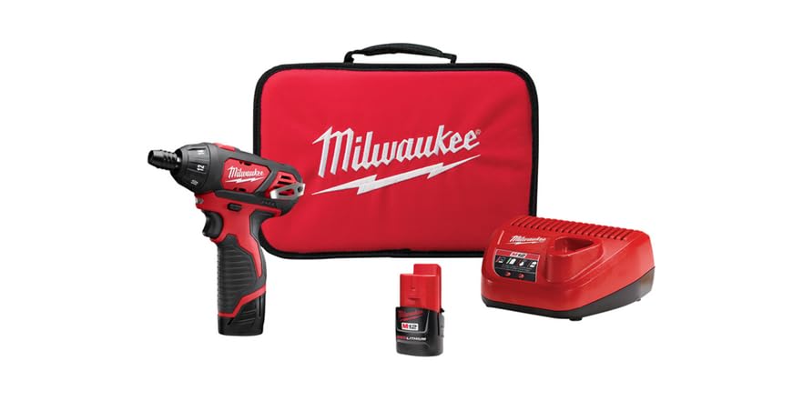 Milwaukee 2401-21P M12 1/4" Hex Screwdriver Kit