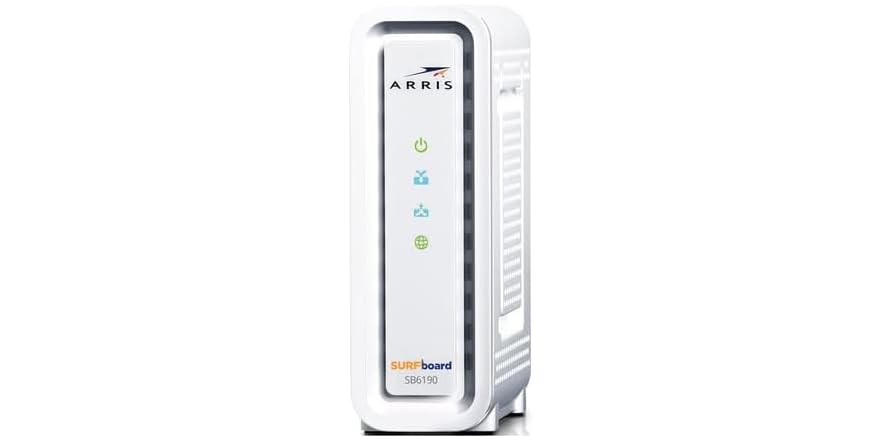 ARRIS Surfboard SB6190 32x8 DOCSIS 3.0 Cable Modem