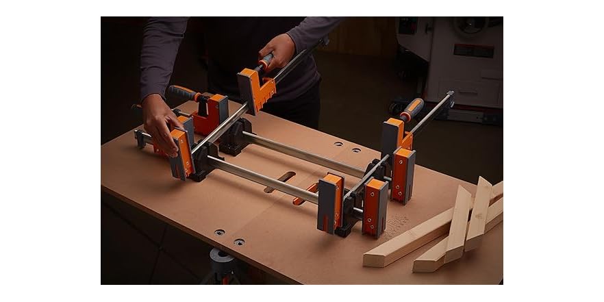 BORA 571650 8pc 24in & 40in Parallel Clamp Set