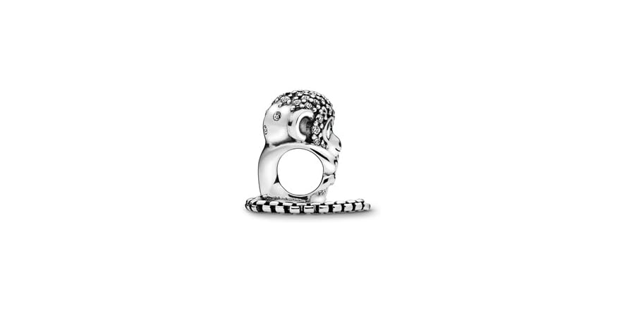 PANDORA Sparkling Monkey Charm