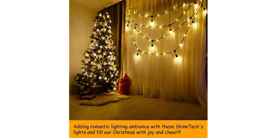 ShineTech 3-Color in 1 String Lights