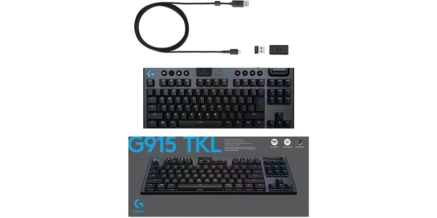 Logitech G915 Wireless RGB Mechanical Keyboard