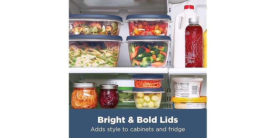 Rubbermaid Easy Find Lids® Food Storage Set