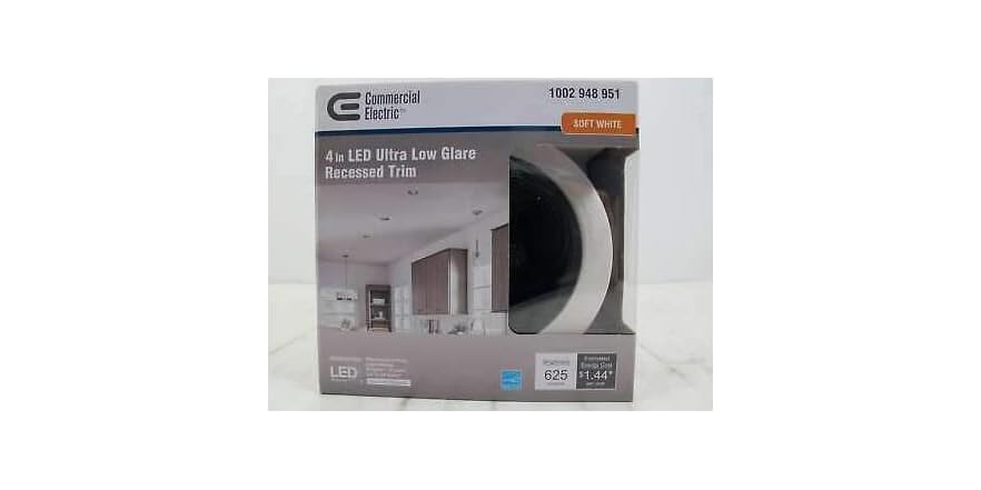Commercial Electric 4 in.LED Recessed