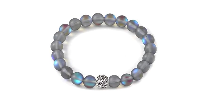 Mystic Mermaid Glass Charm Bracelet