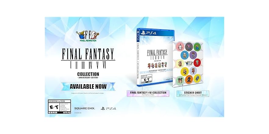 FINAL FANTASY I-VI Collection Anniversary Edition (2024)