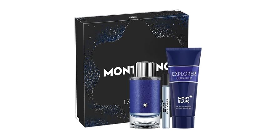 Explorer Ultra Blue Mont Blanc Set - w/ Shampoo