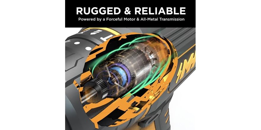 MOTORHEAD Drill Driver 2.0Ah Kit