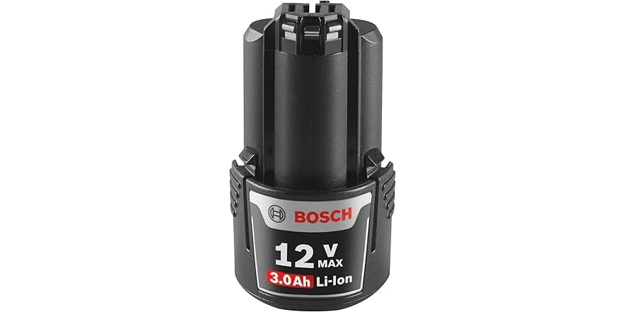 Bosch 12V Max Lithium-Ion 3.0 Ah Battery GBA12V30