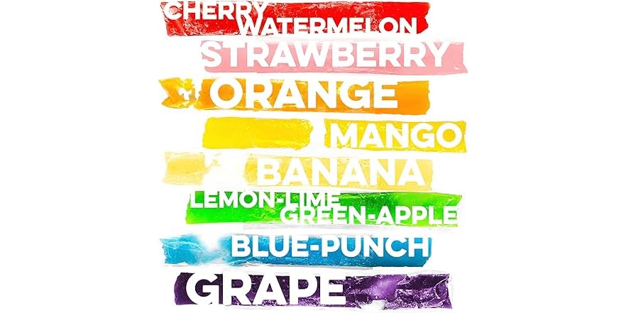 FunPops Frozen Ice Pop, Fruit 24ct