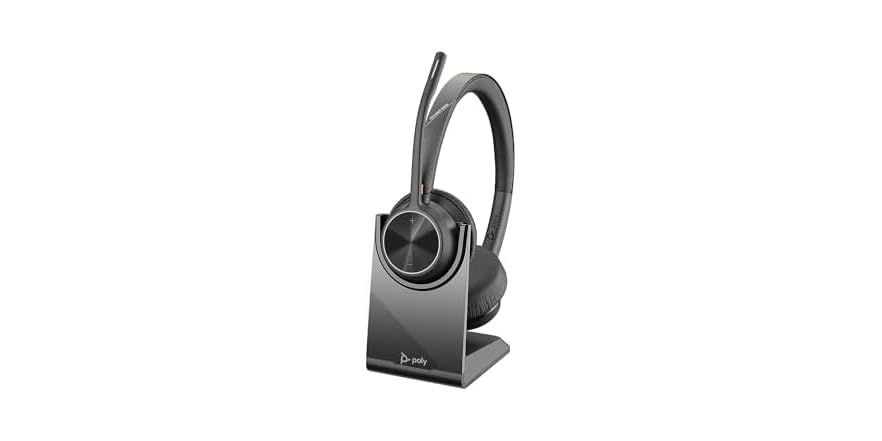 Plantronics Voyager 4320 UC Bluetooth On Ear Computer Headset, Black ...