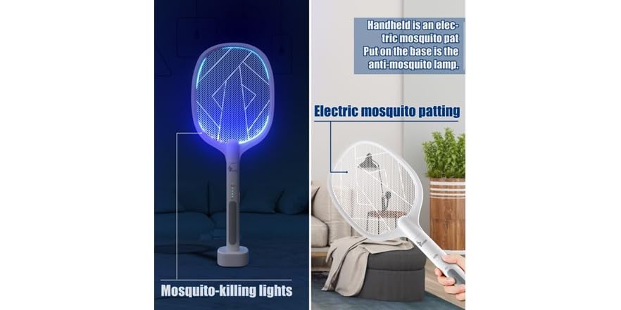 GLOUE Electric Mosquito/Bug Swatter