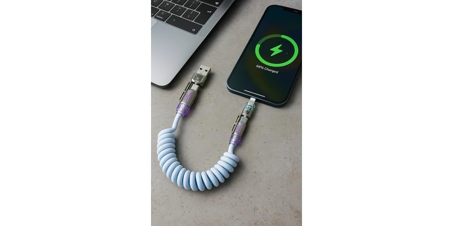 Power Spring 4-in-1 240W Fast Charging Cable