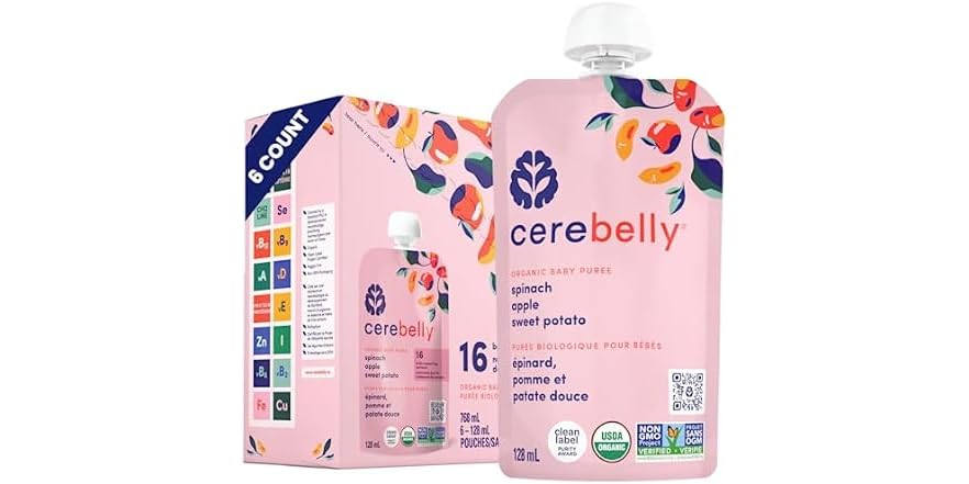 Cerebelly Spinach Apple Sweet Potato