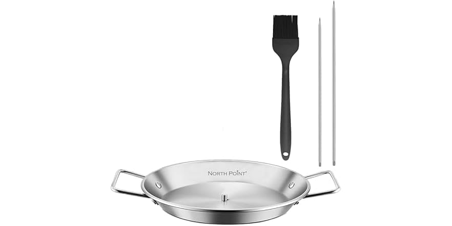 North Point 4 Piece Skewer Grill Set