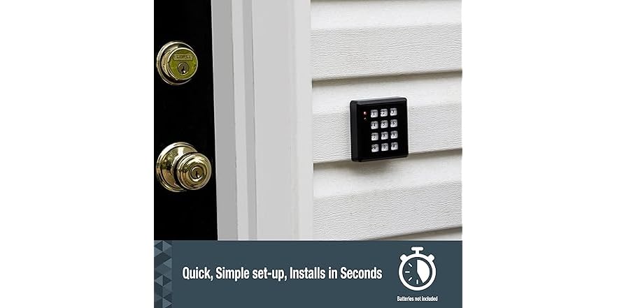 SABRE Fake Security Keypad Black