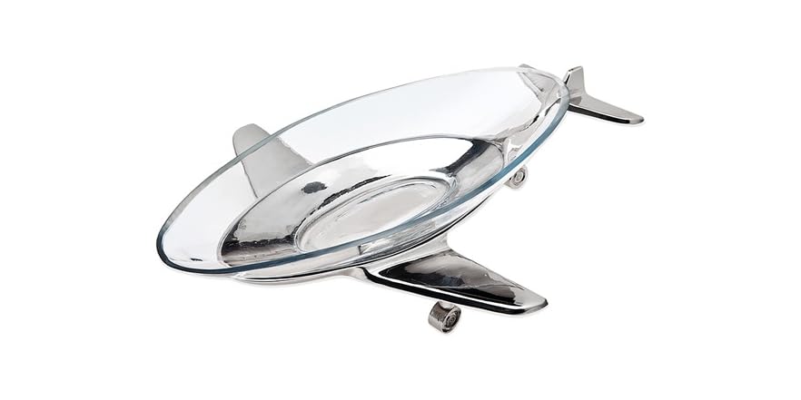 Airplane Dinnerware Airplane Glass Serving Tray