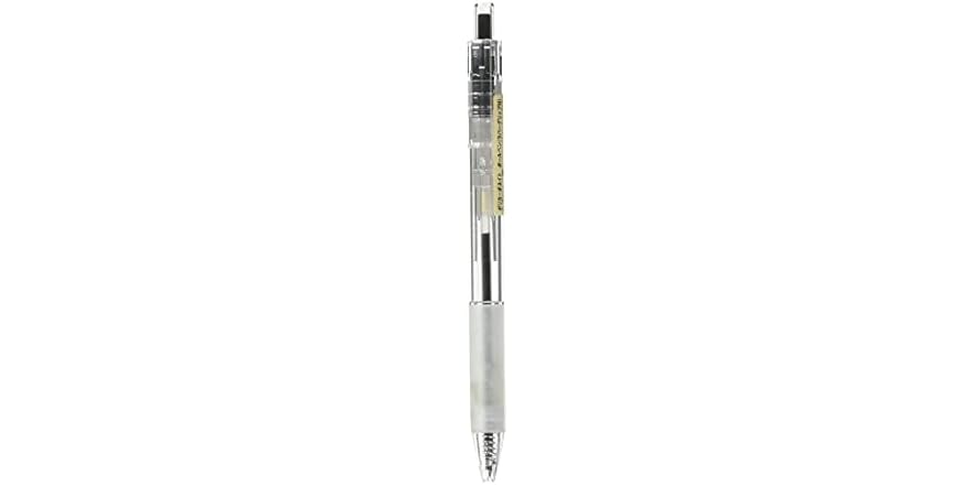 Muji Polycarbonate Ballpoint pen with Rubber Grip