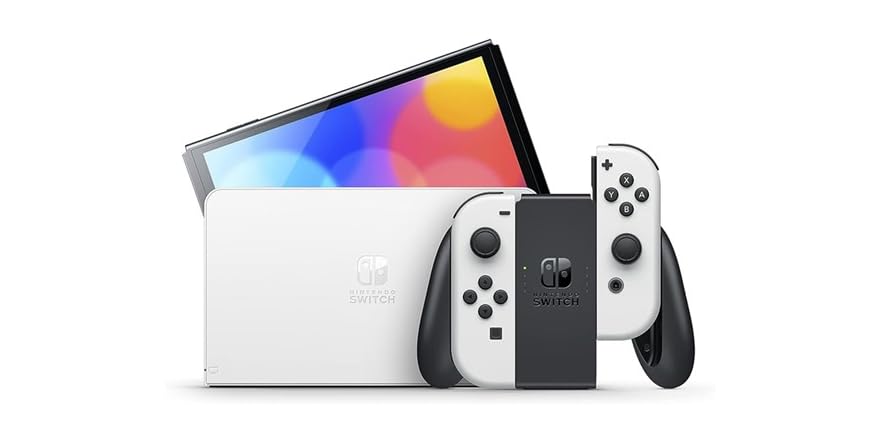 (NEW) Nintendo Switch OLED - Mario Kart 8 Deluxe Bundle (International ...