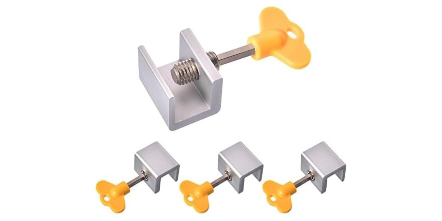 12 Sets Adjustable Sliding Window Locks