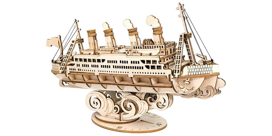 DIY3D Wood Puzzle Laser Cut Assembly Kit