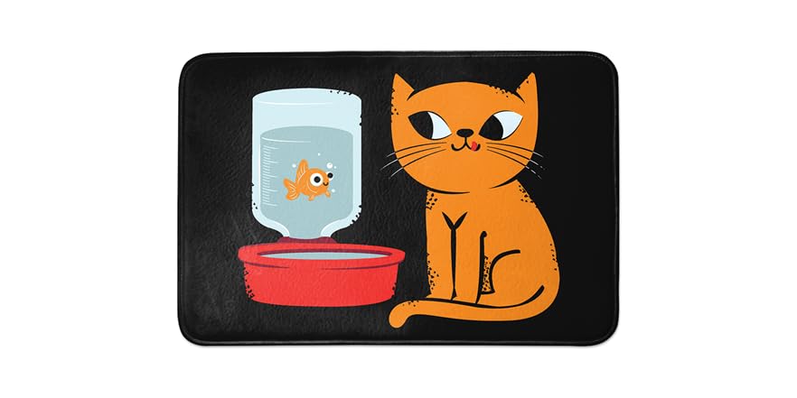 "A Tasty Drink" Floor Mat