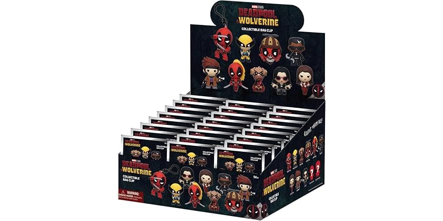 Marvel Deadpool Movie 3D Foam Bag Clip Blind Bag