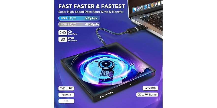 External DVD Drive | +/-RW