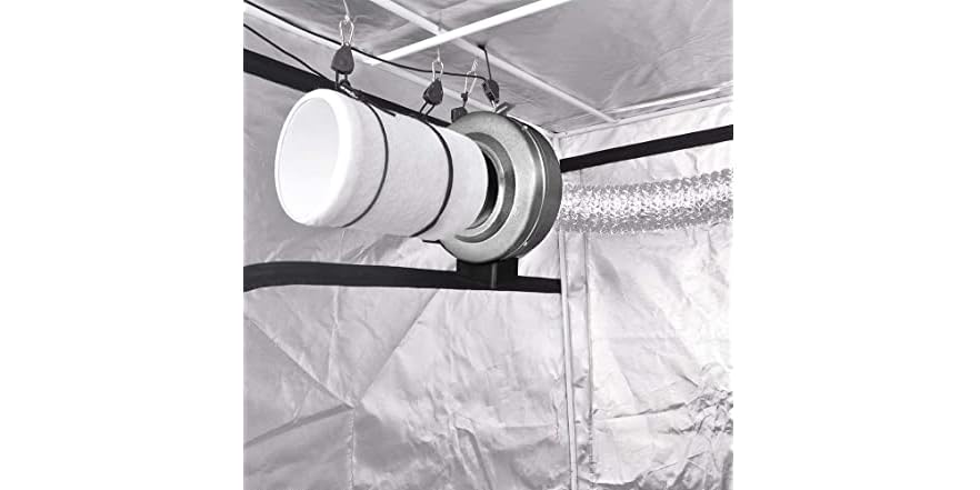 Inline Fan Filter 25 Feet Ducting Combo
