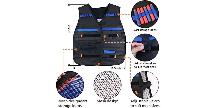 Kids Tactical Vest Kit