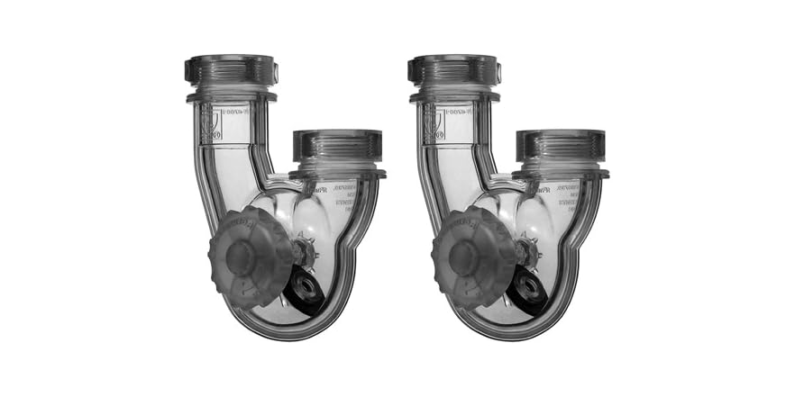 PermaFLOW Never-Clog Drain, 2 Pack