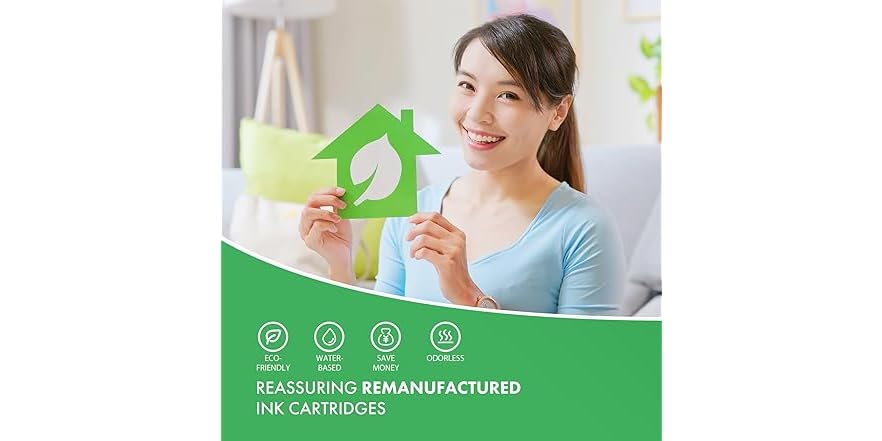 4 PACK Ink Cartridges for HP 962XL