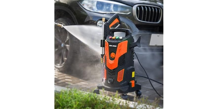 Rock&Rocker Upgraded 1750PSI Pressure Washer