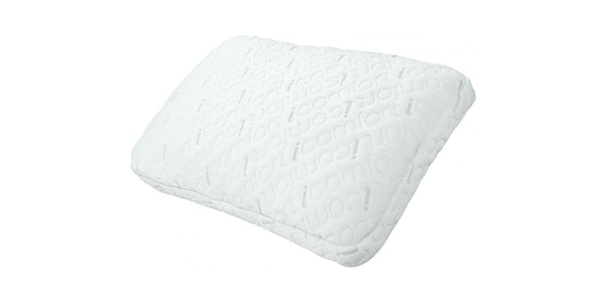 Serta iComfort 2 in 1 Scrunch Gel Memory Foam Pillow-2 Sizes