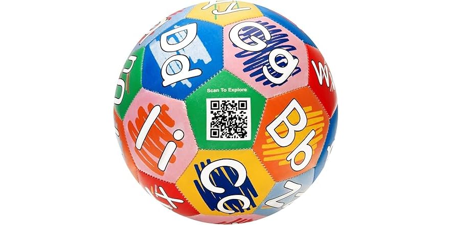 Crayola Official Soccer Ball Alphabet Size 5