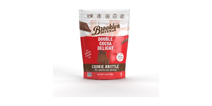 Brooklyn Bites Healthy Cookie Brittle, 6-Pack